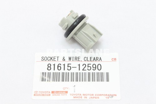 Toyota 81615-12590 OEM Genuine SOCKET & WIRE, BACK-UP LAMP | Genuine ...
