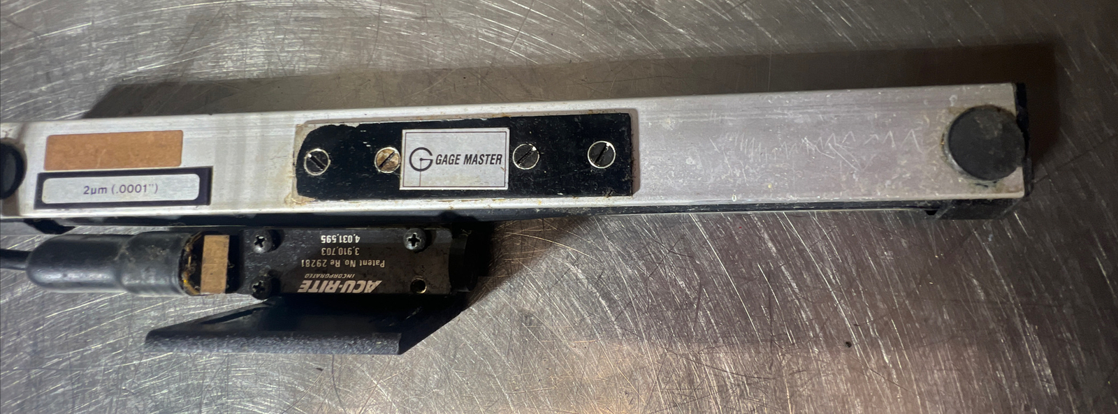 Gage Master Corp Series Twenty Optical Comparator Original Linear Scale ...