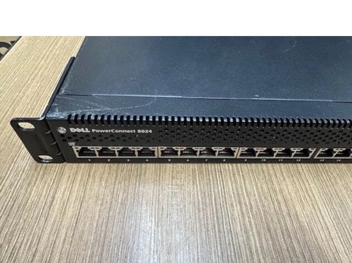 Dell PowerConnect 8024 Ethernet 24 Port 10GbE COPPER 4 X SFP+ 2 X PSU ...