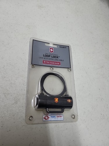 Victorinox Travel Sentry Approved Loop Lock, Black, One Size | eBay