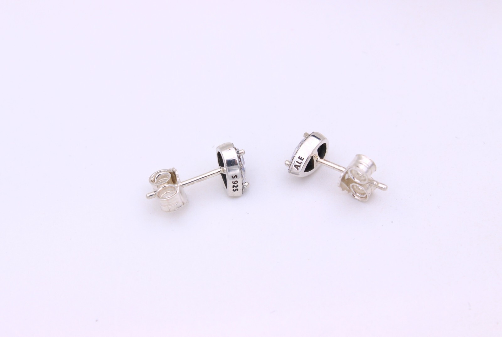 Authentic PANDORA Sparkling CZ Stud Earrings Teardrops Silver #296252CZ ...