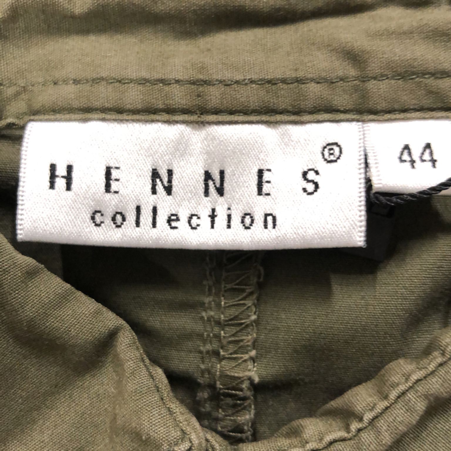 Hennes Collection, Blusenkleid, Größe: 44, Grün, Baumwolle/Elasthan ...