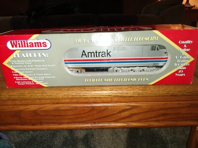 Williams Trains EP106 EP-5 "AMTRAK LOCOMOTIVE" Power A w/ Horn Cab 320 ...