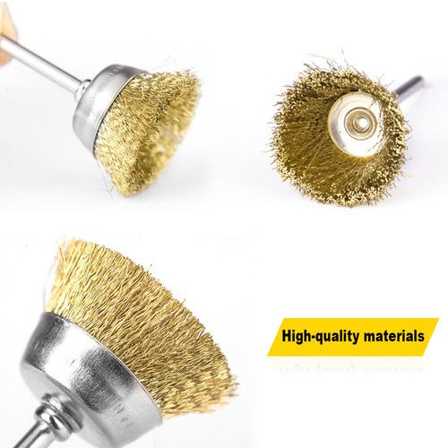 75PCS Wire Wheels Pens Brushes Set Kit for Dremel Accessories for ...