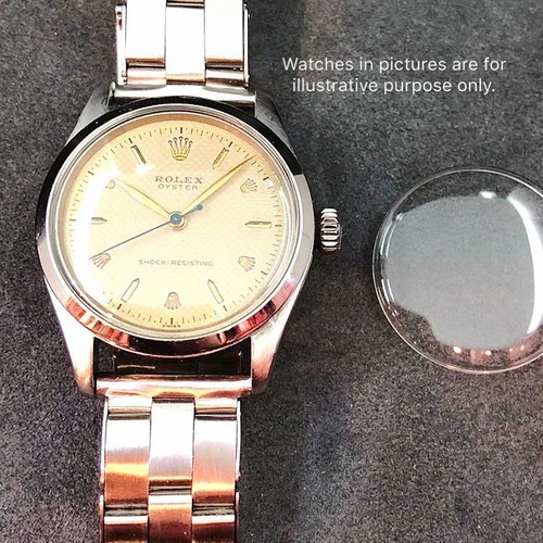 High Definition Dome Crystal for Rolex Oyster 6244 6246 6444 Mens ...