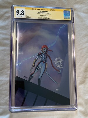 Tragedy Comic Nick Justus Phillip russertt Batman Animated Series Foil ...