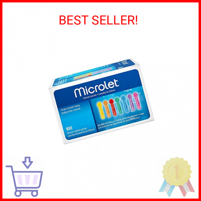 Microlet Colored Lancets 100 Each (Pack of 4) | eBay