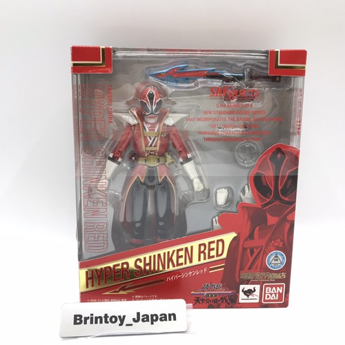 Bandai S.H.Figuarts Hyper Shinken Red Samurai Sentai Shinkenger Action ...