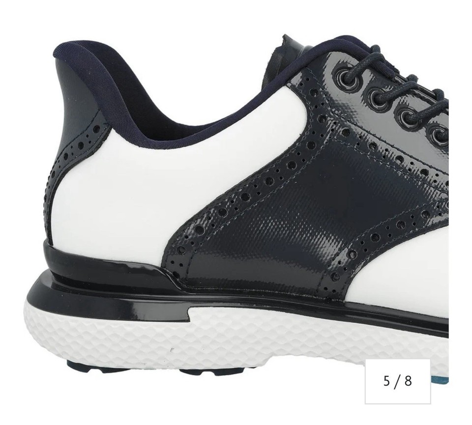 G/Fore G4 Gallivan2r TPU Golf Shoe Sneaker US 10 White Navy Blue Saddle ...