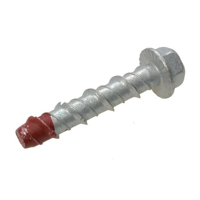 Qty 1 Hex Screw Bolt M6 x 30mm Galvanised Xbolt Concrete Masonry Fixing ...