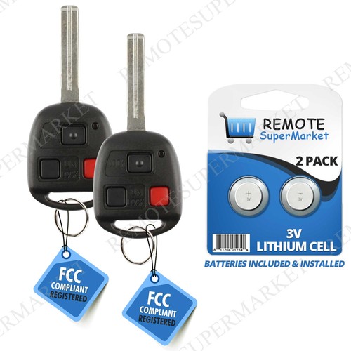 Replacement for Lexus 2003-2009 GX470 2003-2008 LX470 Remote Car Key ...
