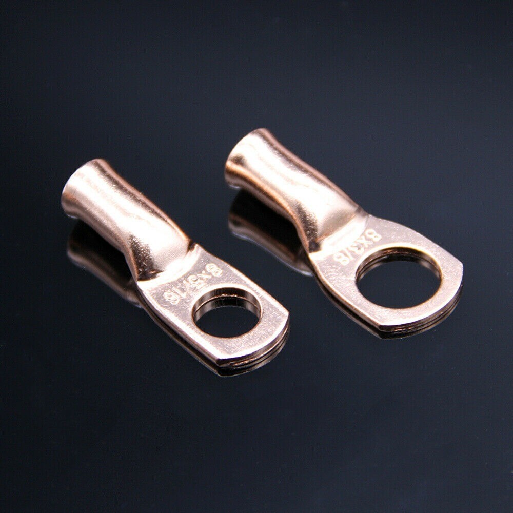 Assorted Car Auto Copper Ring Lug Terminal Wire Bare Cable Ends Crimp ...