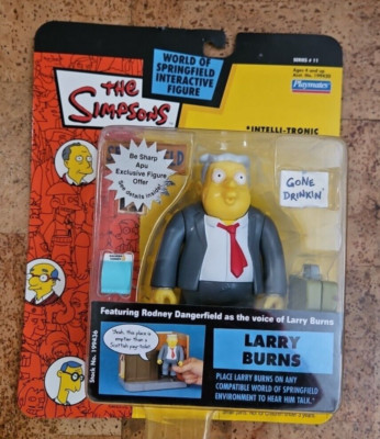 The Simpsons LARRY BURNS World Of Springfield Series 11 WOS Playmates ...