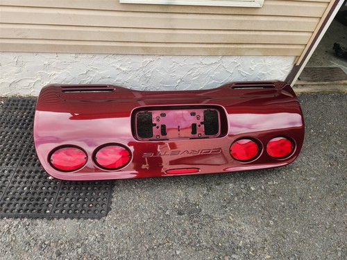 2003 Corvette C5 GM REAR BUMPER Cover with Lights 50th ANNIVERSARY RED ...