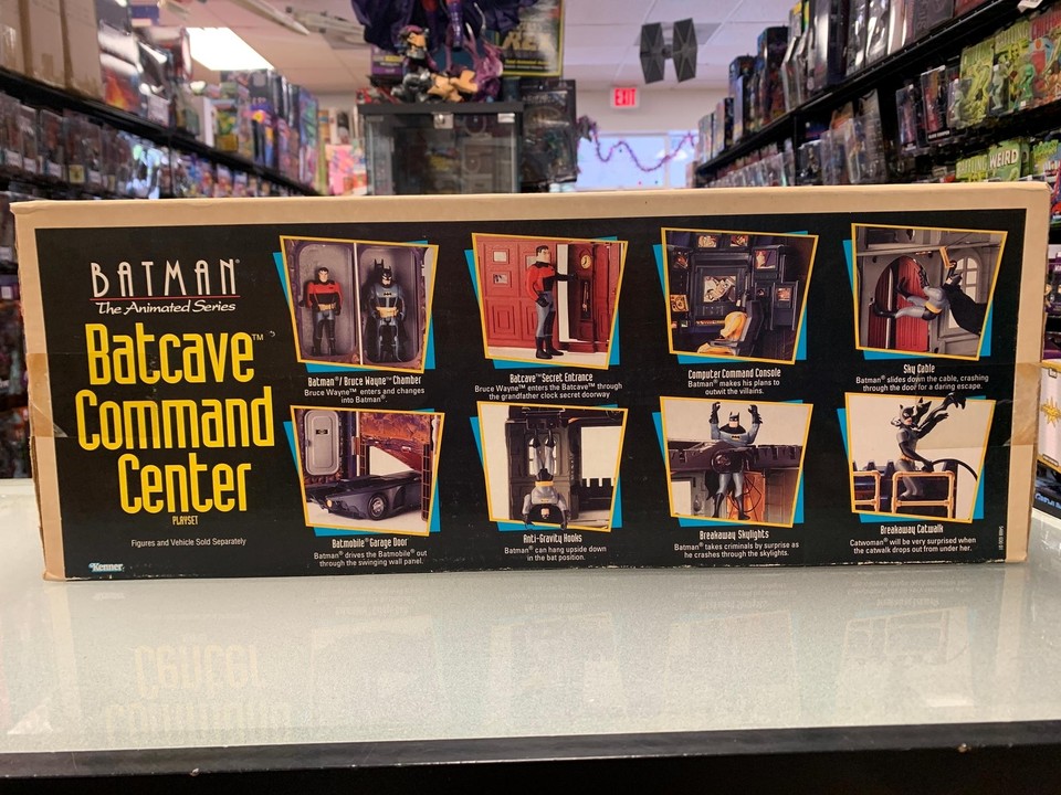 Batcave Command Center (Vintage Animated Batman, Kenner) Sealed | eBay
