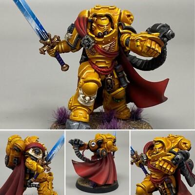 PRIMARIS CAPTAIN IN GRAVIS ARMOUR IMPERIAL FISTS SPACE MARINES ...