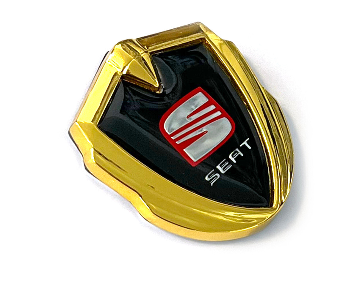 Emblem Aufkleber für SEAT Auto Sticker Tuning gold