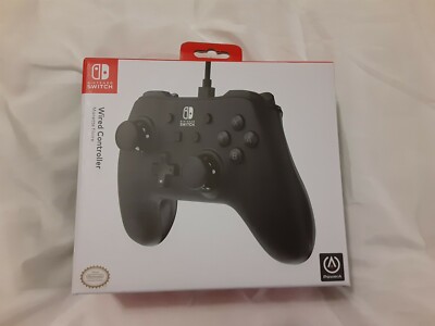 Wired Controller Nintendo Switch Open Box Black | eBay