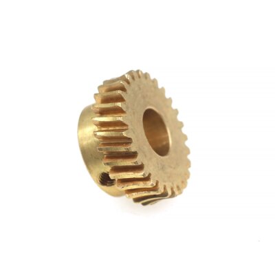 1PCS 27 Teeth Copper Gears With Screw Drive wheels For Gantry Claw ...