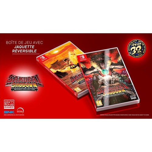 Samurai Shodown Collection (Reversible cover) - Switch - NEUF SOUS ...