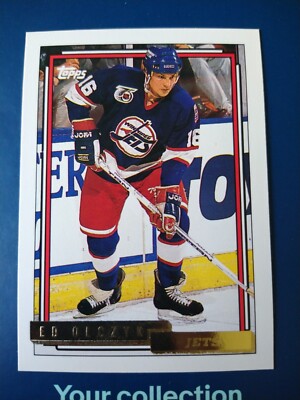 1992 Topps Hockey GOLD Ed Olczyk #17 Winnipeg Jets | eBay