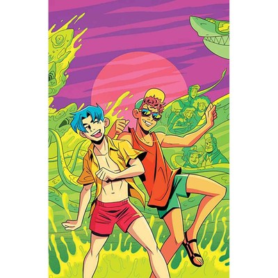 Toxic Summer #1 Cover E Derek Charm Full Art 1:10 Variant ONI Press | eBay
