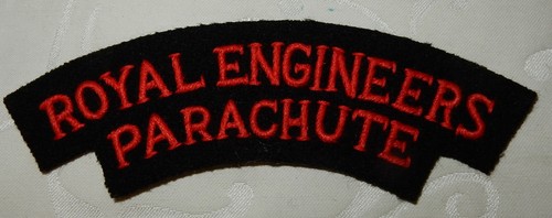 GENUINE 23 ROYAL ENGINEERS PARACHUTE REGIMENT SHOULDER TITLE PATCH ...