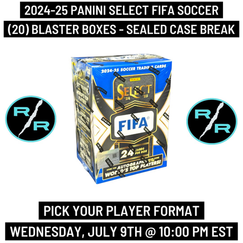 ALVARO MORATA - 2024-25 Panini Select FIFA Soccer 1 Blaster Case Player ...