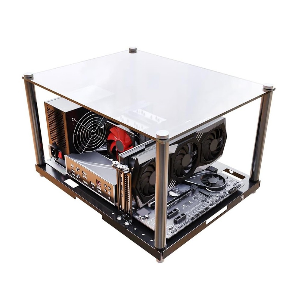 PC Test Open Chassis Rack Bench Open Frame DIY Gaming Computer Open ...