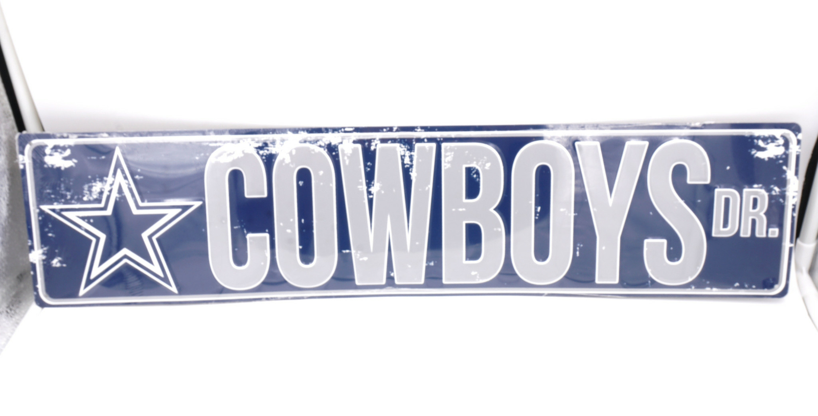 Dallas Cowboys DR Licensed NFL Distressed Street Aluminum Wall Man Cave ...