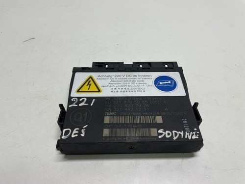 MERCEDES-BENZ S W221 2218705085 Autres Unités de Contrôle 0.02 Petrol ...