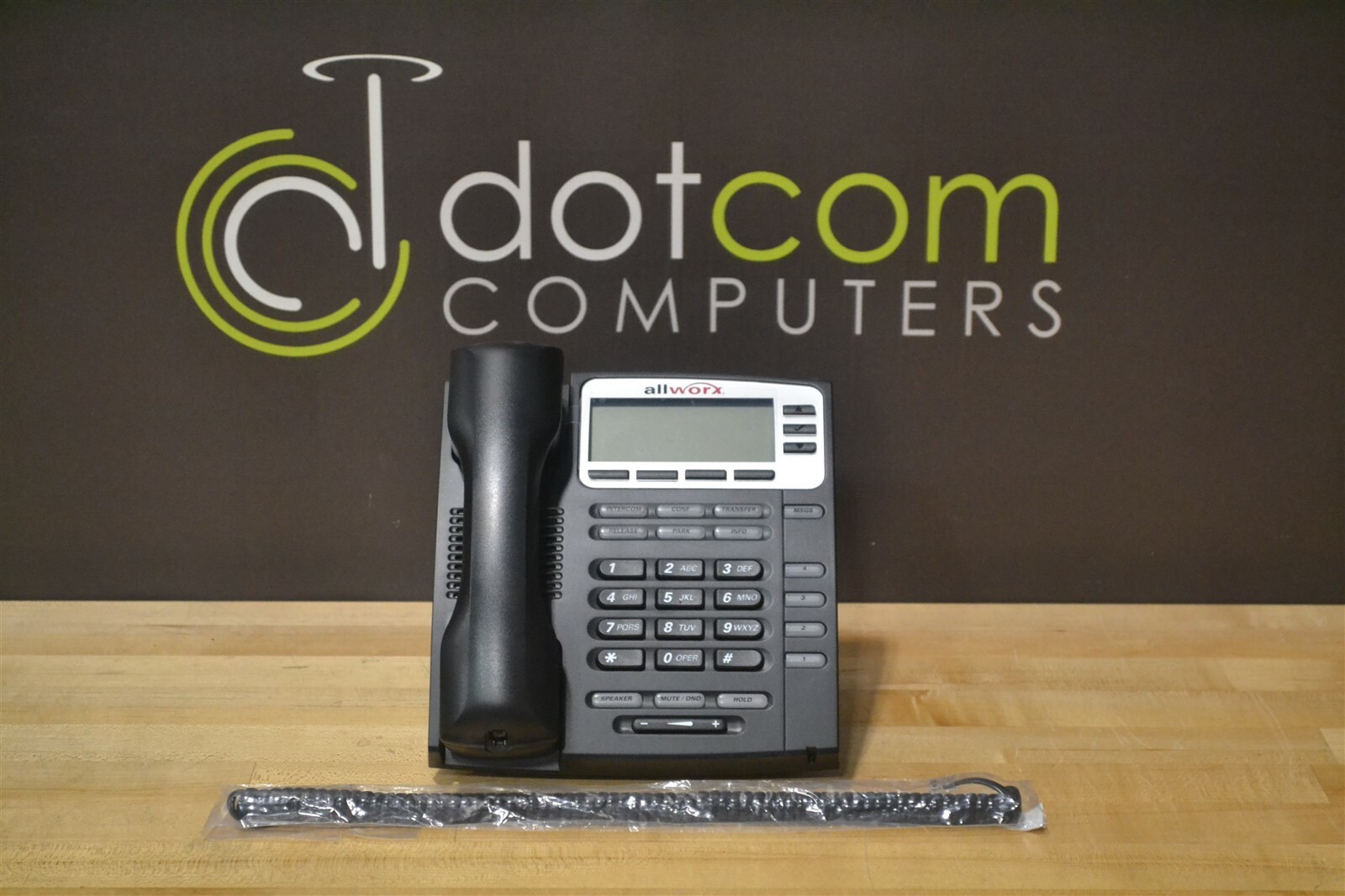 Allworx Lot of 10 9204 VoIP Display IP Phone POE 6X 10X 24X 8110041 New ...