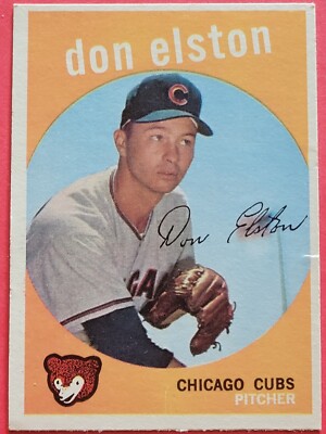 1959 Topps Don Elston High Series SP VGEX++ #520 Cubs | eBay