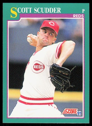 1991 Score 642 Scott Scudder Cincinnati Reds | eBay