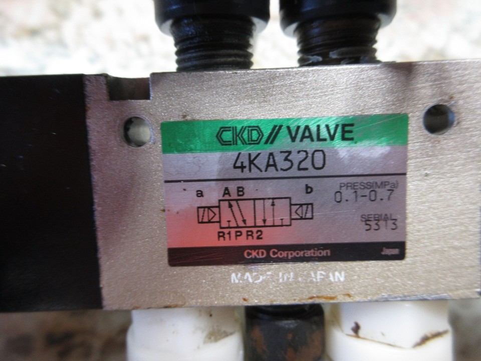 CKD VALVE 4KA320 TONGIL SAEILO MACH 3A CNC HORIZONTAL MILL MITSUBISHI ...