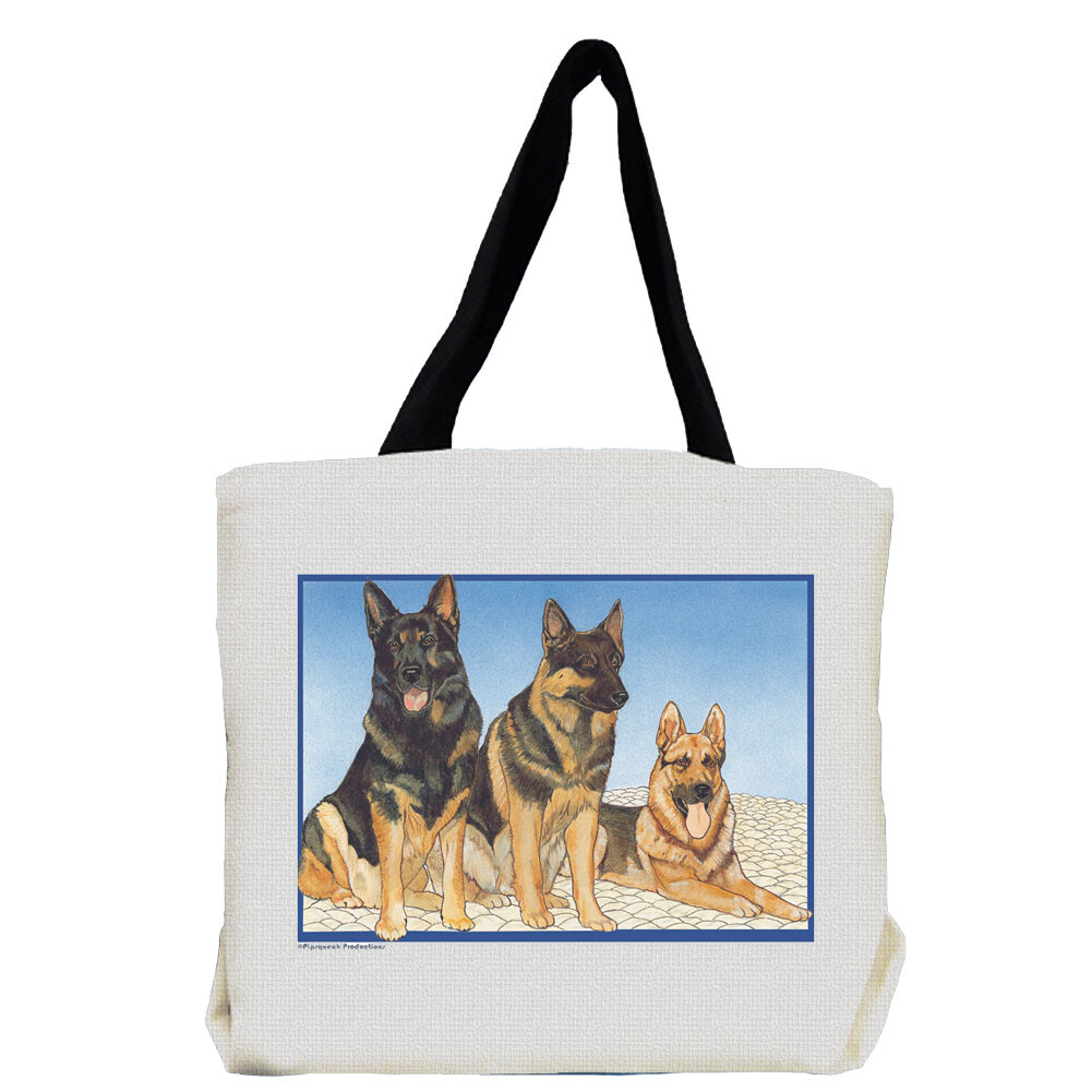 German Shepherd Trio Tote Bag, German Shepherd Gift | eBay