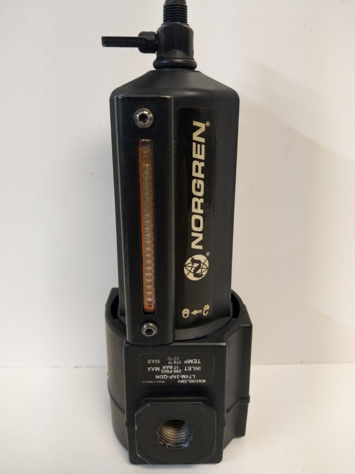 GUARANTEED! NORGREN EXCELON PNEUMATIC LUBRICATOR L74M-3AP-QDN | eBay