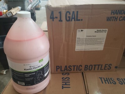 (4-1 Gal) Kaolin Pectin 4 Suspension Anti Diarrhea for Horses, Cattle ...