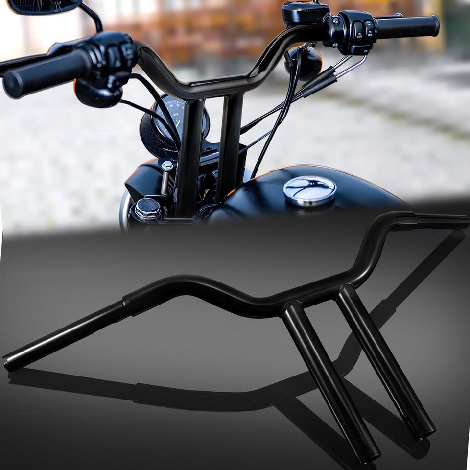 MX T Bars 10" 12" 14" 16" Rise Handlebar For Harley Dyna Softail ...