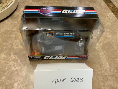 25th Anniversary GI Joe NIGHT SPECTER w/ GRAND SLAM Target Exclusive ...