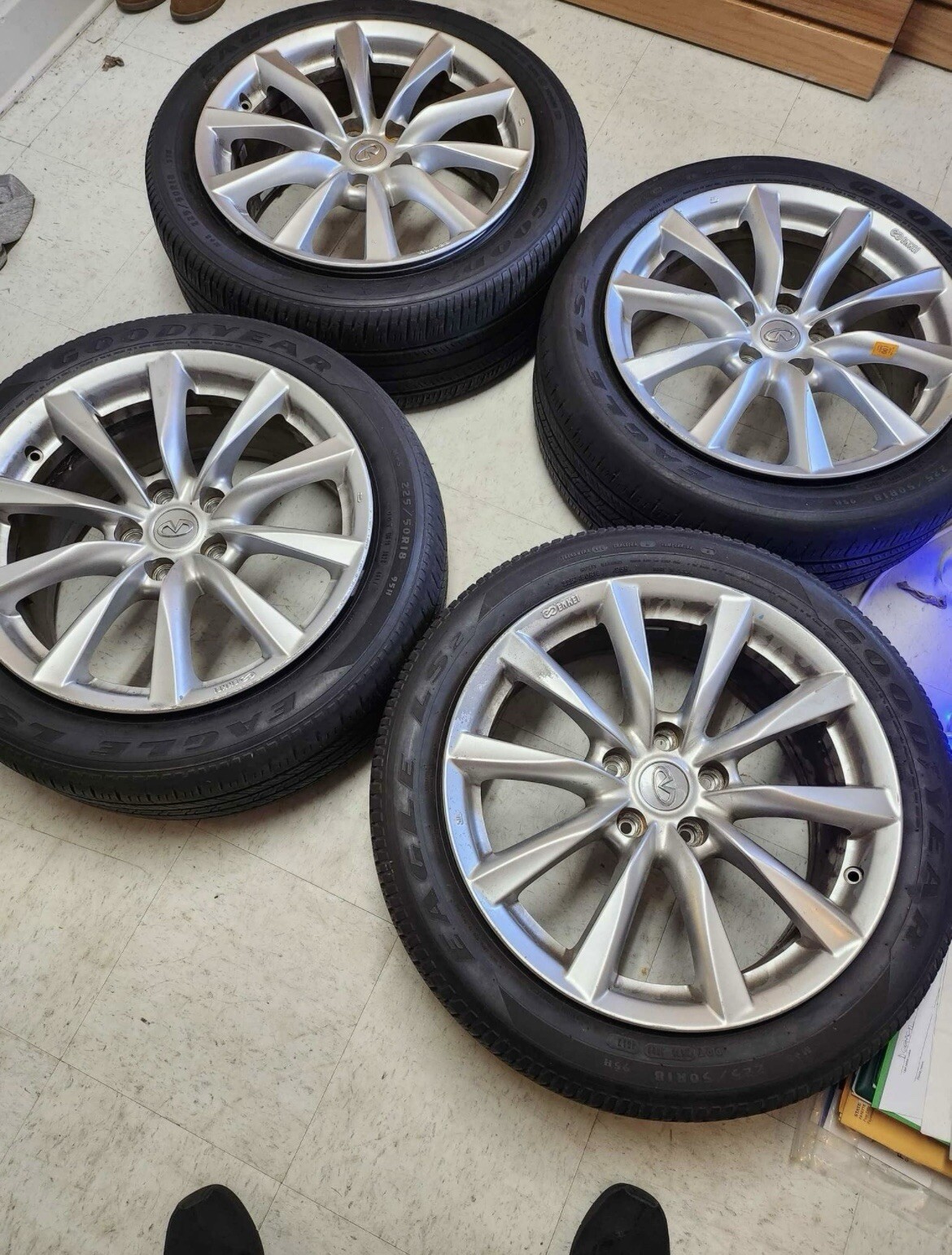 Infiniti G37 Wheels 19x9 NEW Tires | eBay
