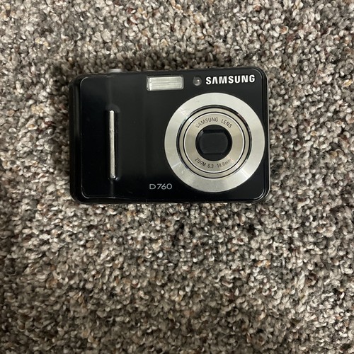 Samsung D760 Digital Camera 7.2MP Black | eBay