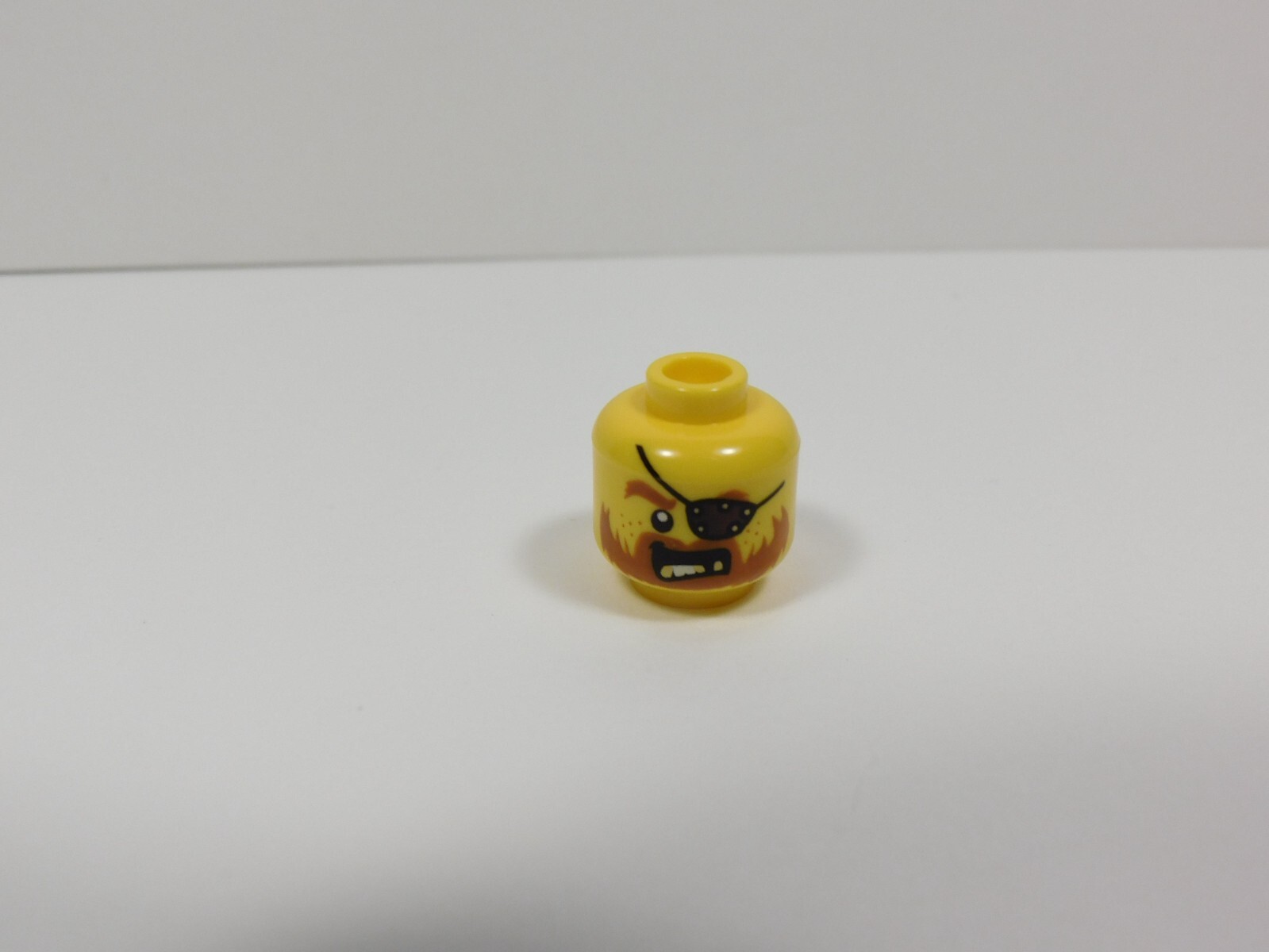LEGO Yellow Male Boy Head Eyepatch Facial Hair Minifig B6 | eBay