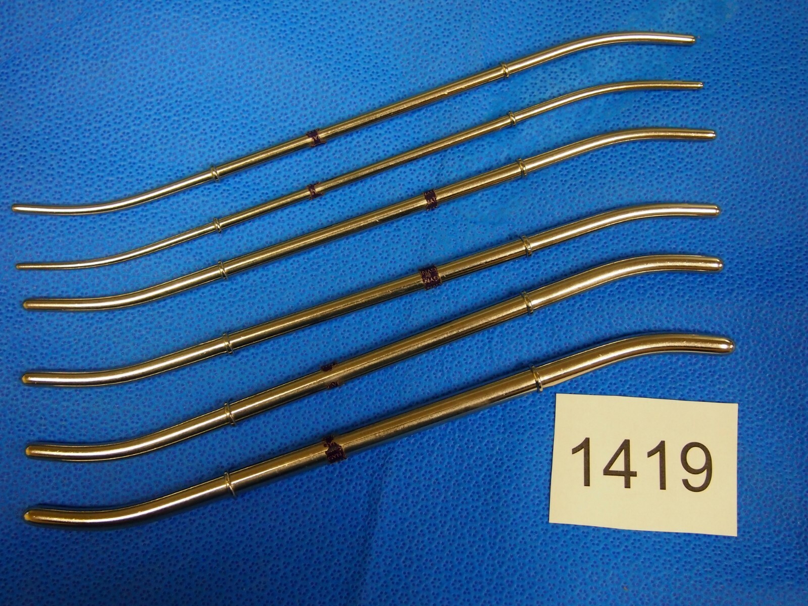 Codman Lot of 6 Stainless Hank Uterine Double Ended Dilator | eBay