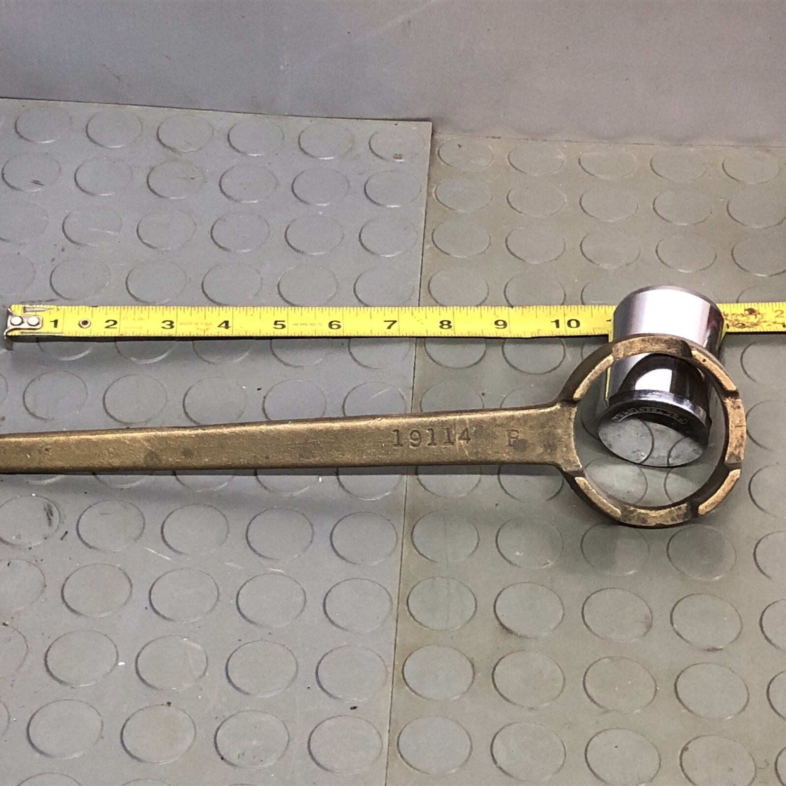 Vintage No Spark Brass Drum/Barrel Opener 19114 | eBay