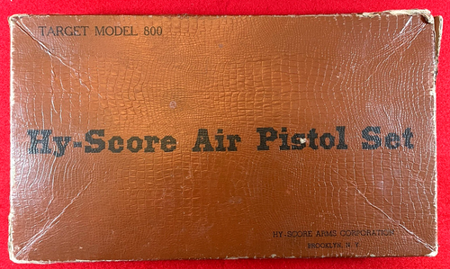 246 VINTAGE HY-SCORE .22 Cal. PELLET GUN MODEL 800 AIR RIFLE ORIGINAL ...