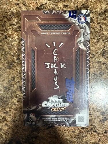 UNOPENED! Rare Topps Chrome Cosmic x Cactus Jack Travis Scott Box ...
