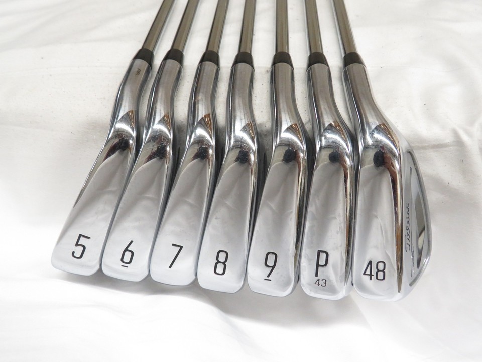 Used Titleist T350 Iron Set 5-PW,48* TT AMT Red R300 Regular Steel ...