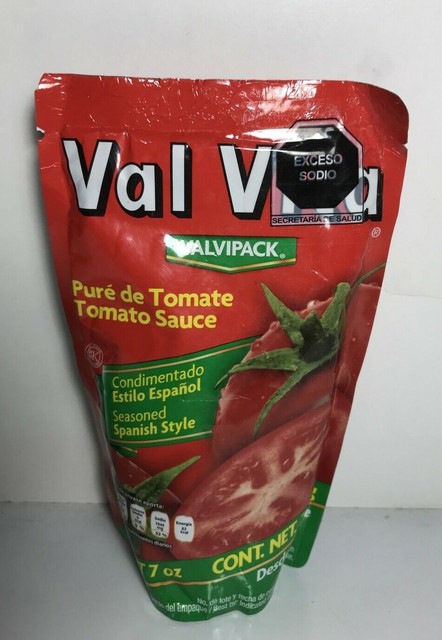 Val Vita Tomato Sauce Seasoned Spanish Style 7oz Packets for sale ...