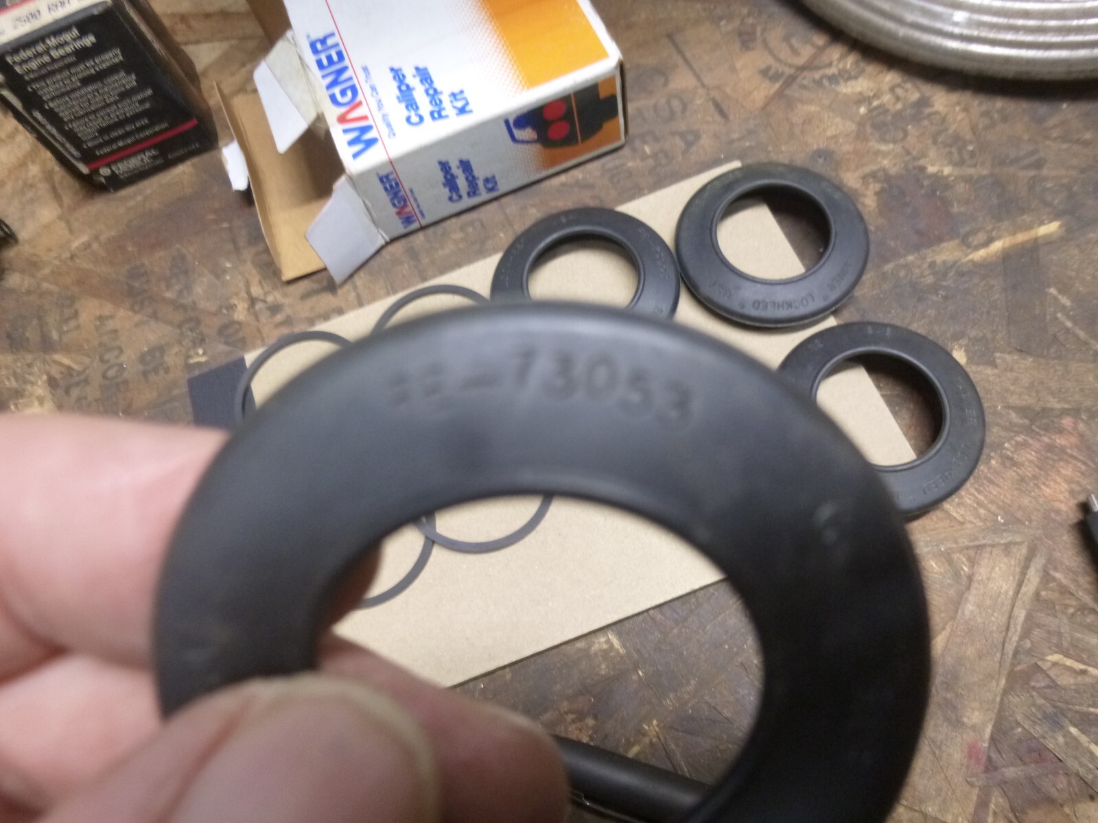 F59171 Wagner Caliper Seal Kit NOS MUSTANG CUDA DART VALIANT COUGAR for ...
